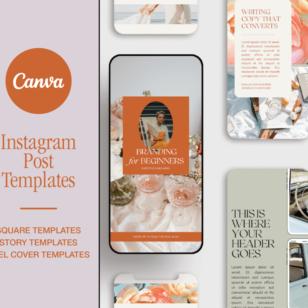 Aesthetic Canva Templates | Brand & Bloom
