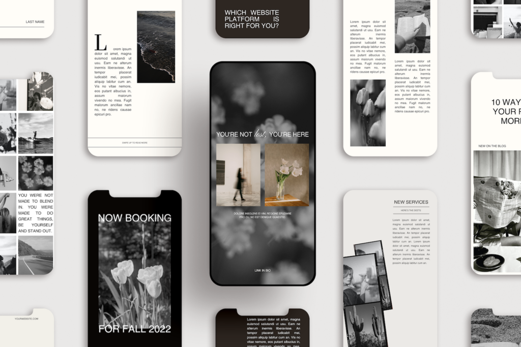Aesthetic Canva Templates | Brand & Bloom