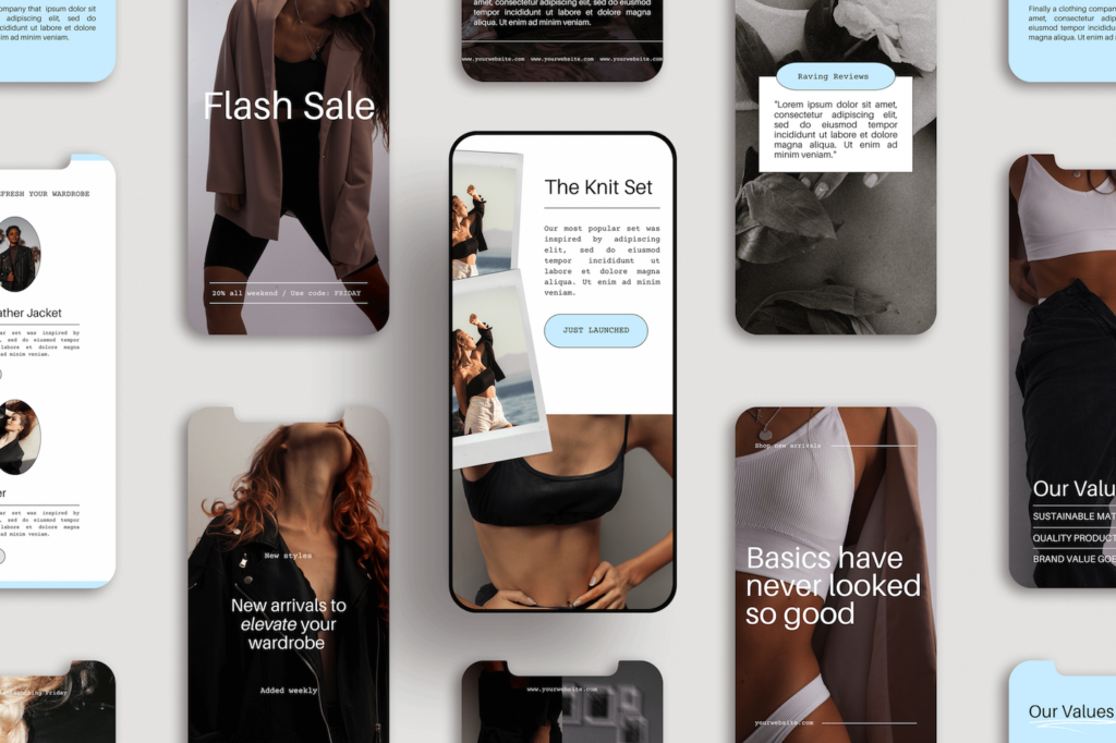 Modern Canva Instagram Template Pack Bundle | Brand & Bloom