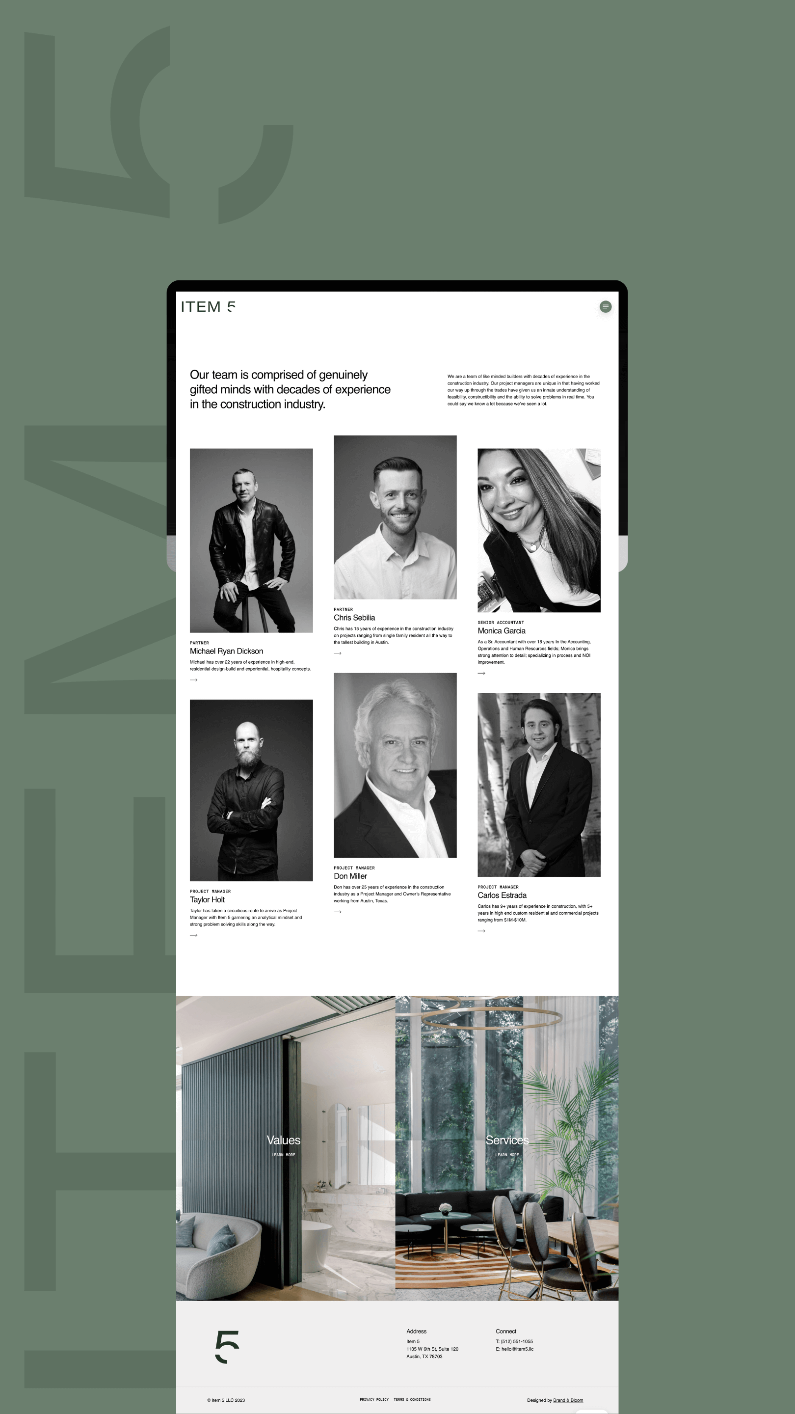 Item 5 | Brand & Bloom