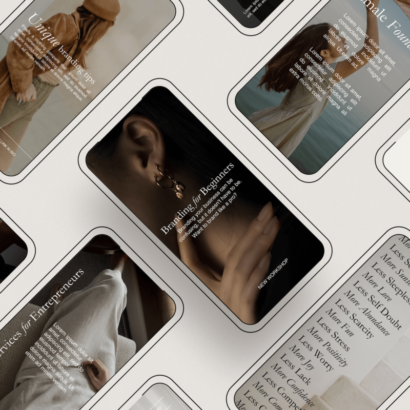 Aesthetic Social Media Templates Pt. 2 | Brand & Bloom
