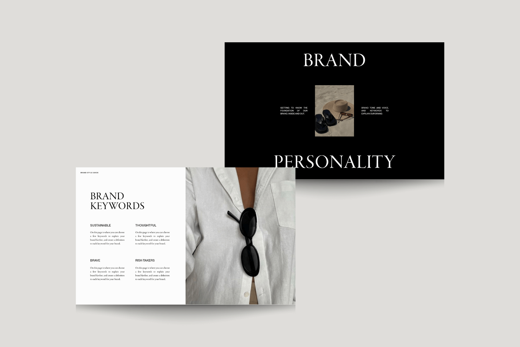 Luxury Brand Style Guide Template | Brand & Bloom